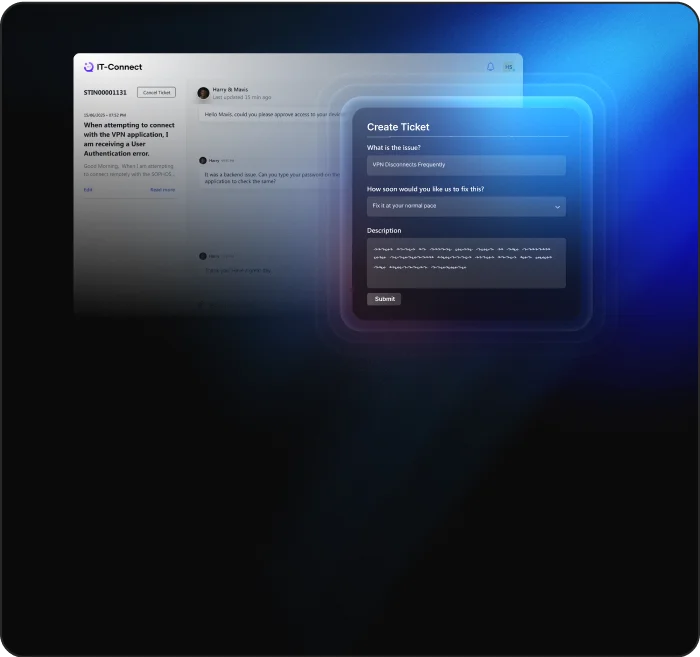 IT-Connect Web Portal - DeskDay